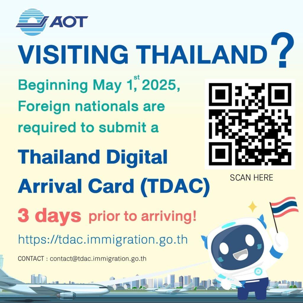 Thailand Digital Arrival Card (TDAC): Everything You Need to Know ...
